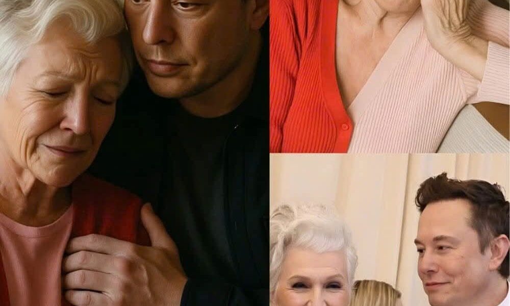 💔 SAD NEWS: Maye Musk was seen holding back tears as she whispered a ...